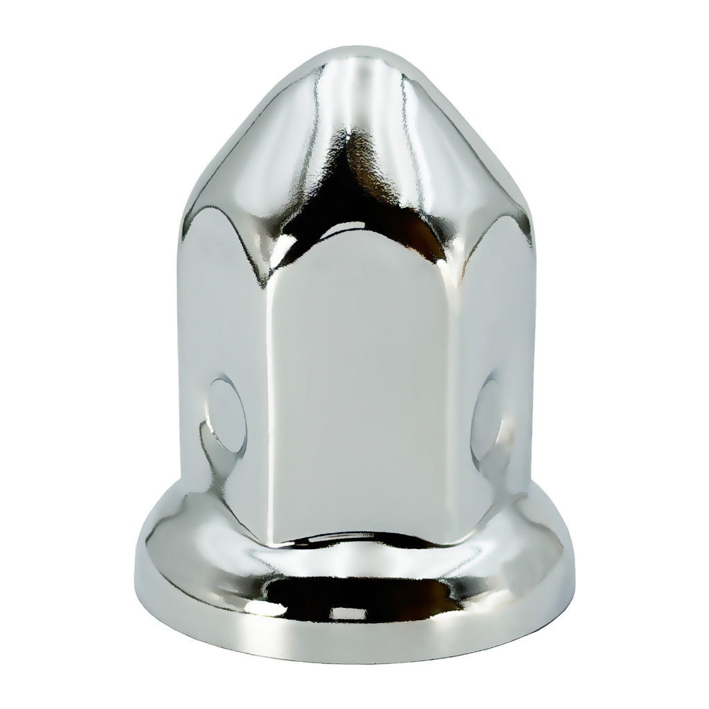 Wheel Nut Cover 32mm Across Flat, 60mm Height, Pointed End Long, Push-